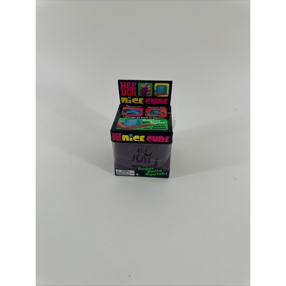 Schylling | Toys | Schylling Needoh Nice Cube Purple Super Solid Squish ...